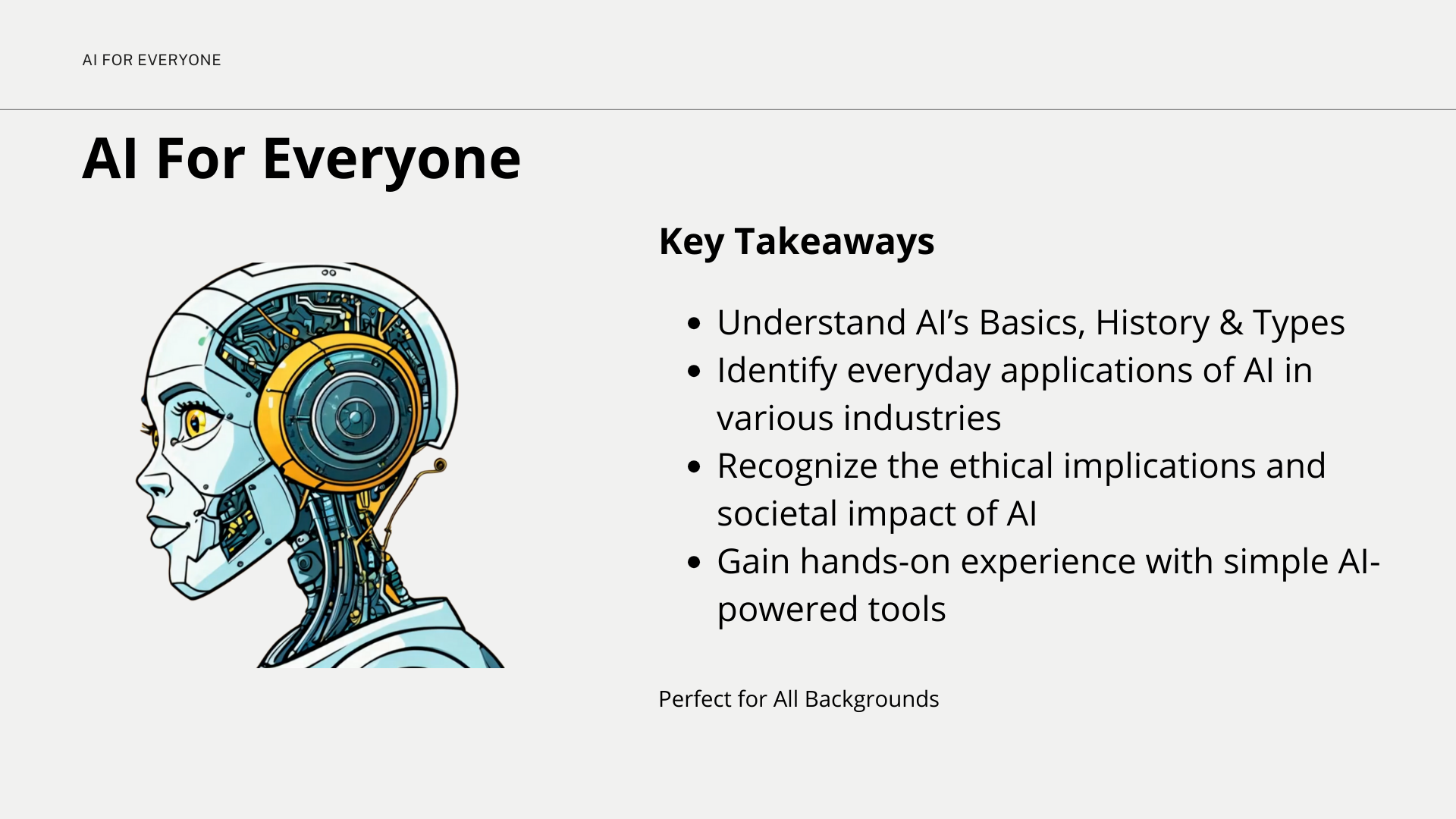 AI For Everyone: Video Course - Under The Hood